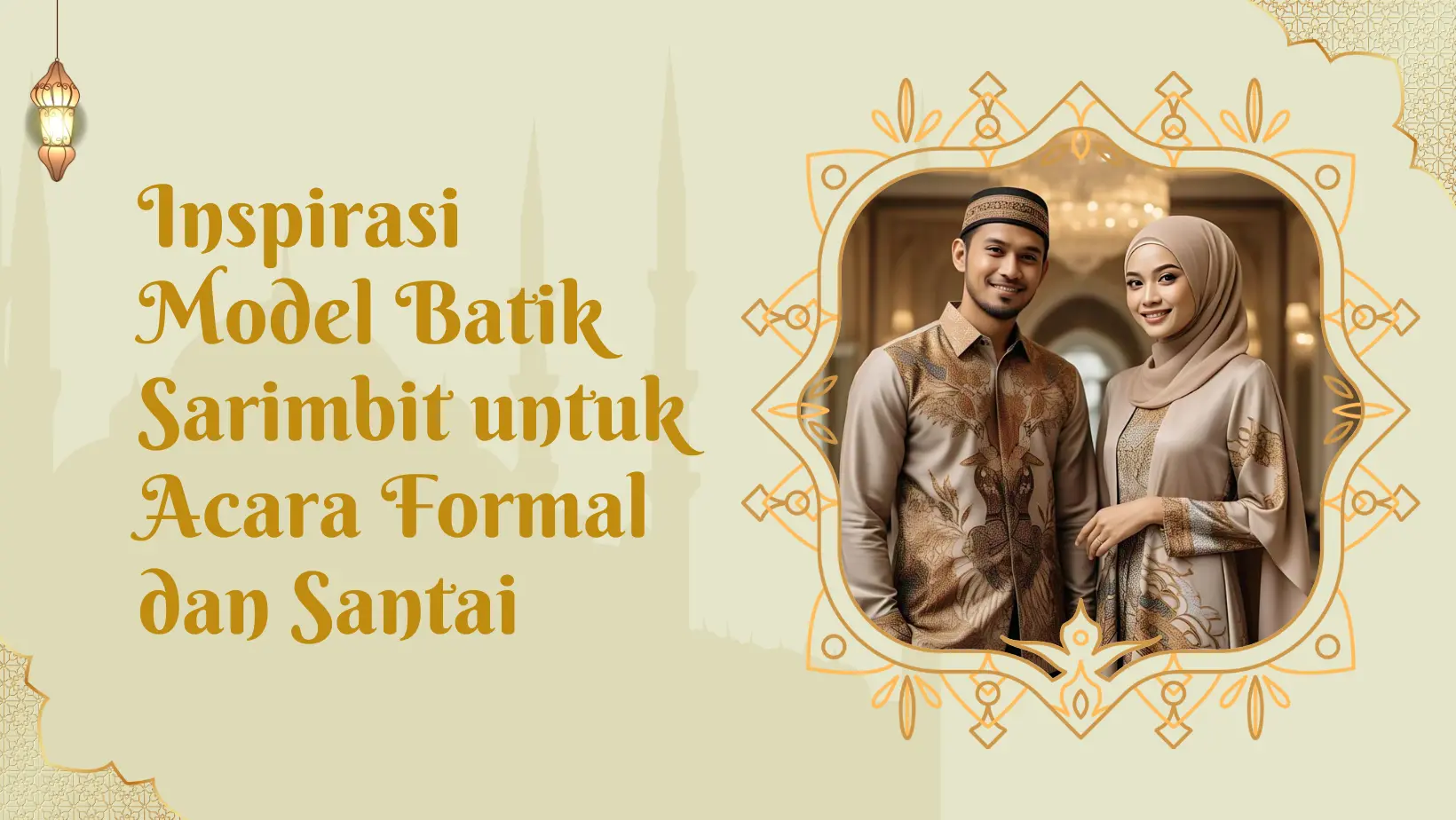 Inspirasi Model Batik Sarimbit untuk Acara Formal dan Santai - tabinaco