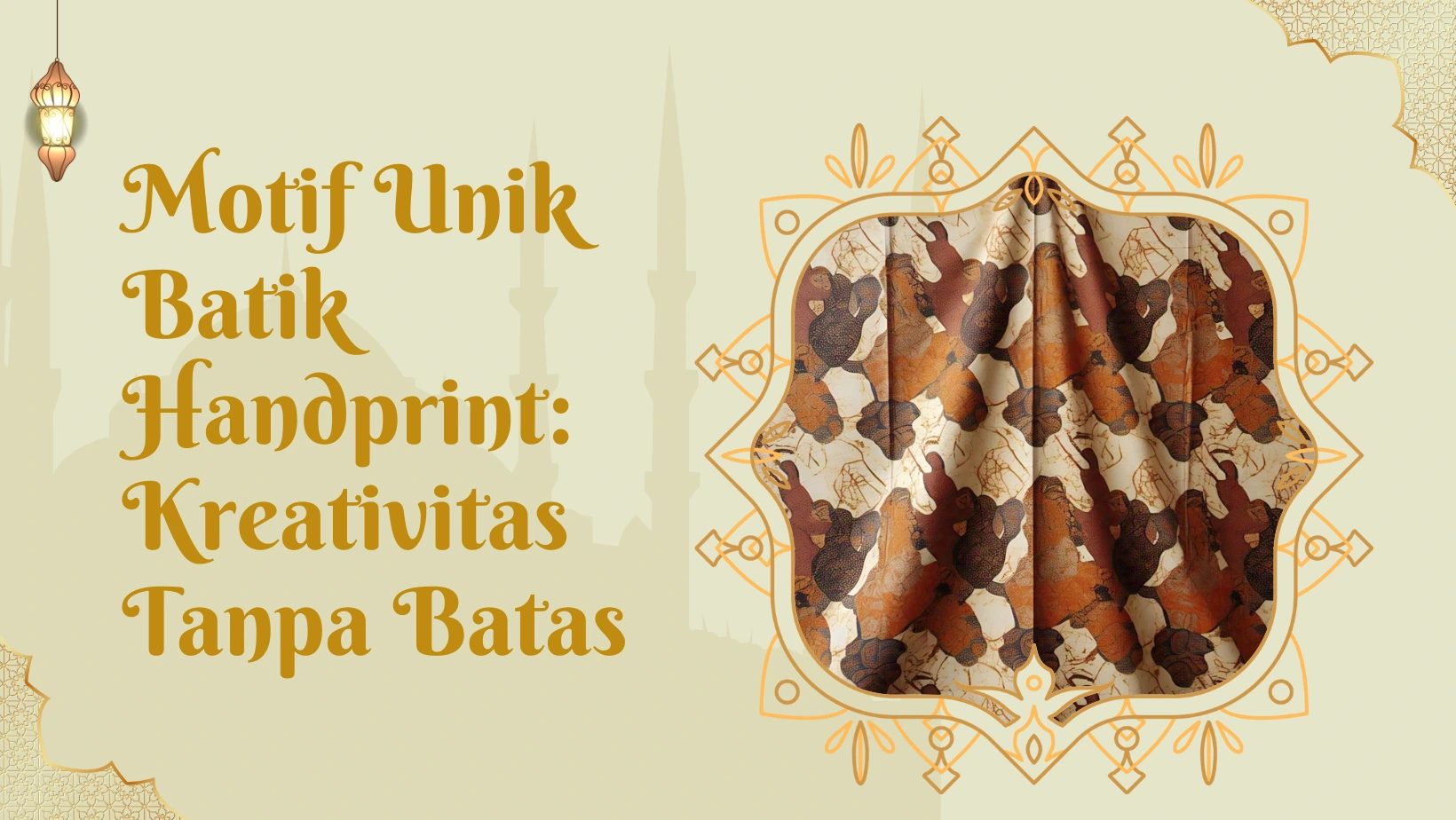 Motif Unik Batik Handprint: Kreativitas Tanpa Batas - tabinaco